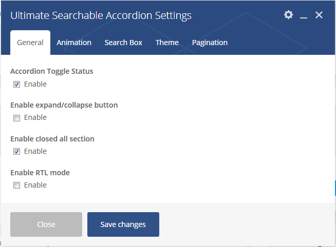 Ultimate Searchable Accordion - WPBakery Page Builder Addon by xenioushk